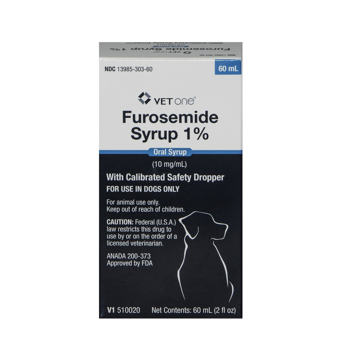 Furosemide 1% (10mg/ml) Syrup, 60ml – Express Vet