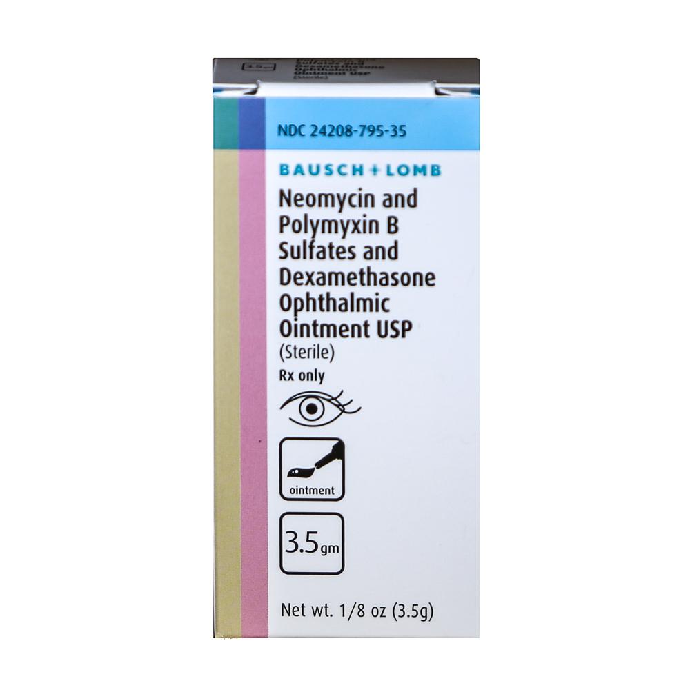 Neomycin Polymyxin Dexamethasone Ophthalmic Ointment, 3.5 g – Express Vet