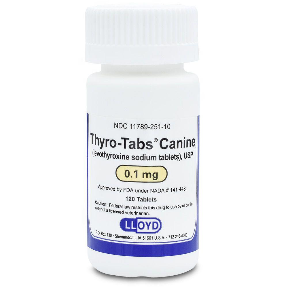 Thyro-Tabs Canine (levothyroxine sodium) – Express Vet